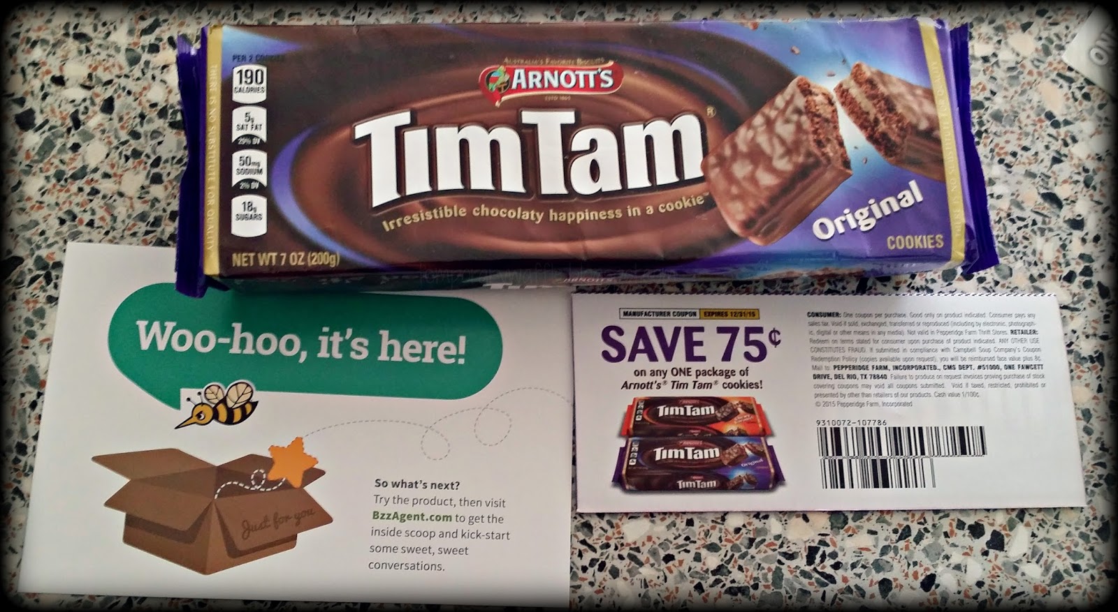 Temporary Waffle: Enjoying the Delicious Arnott's Tim Tam Cookies