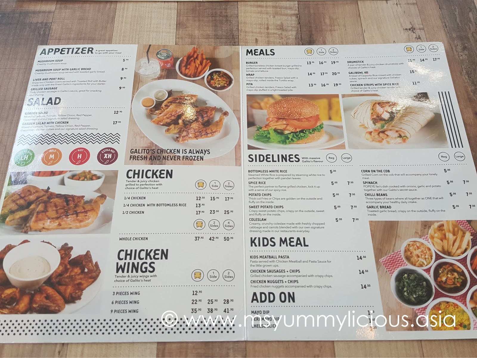 Galito's Flame Grilled Chicken @ Subang Parade - Yummy~licious + Baby ...