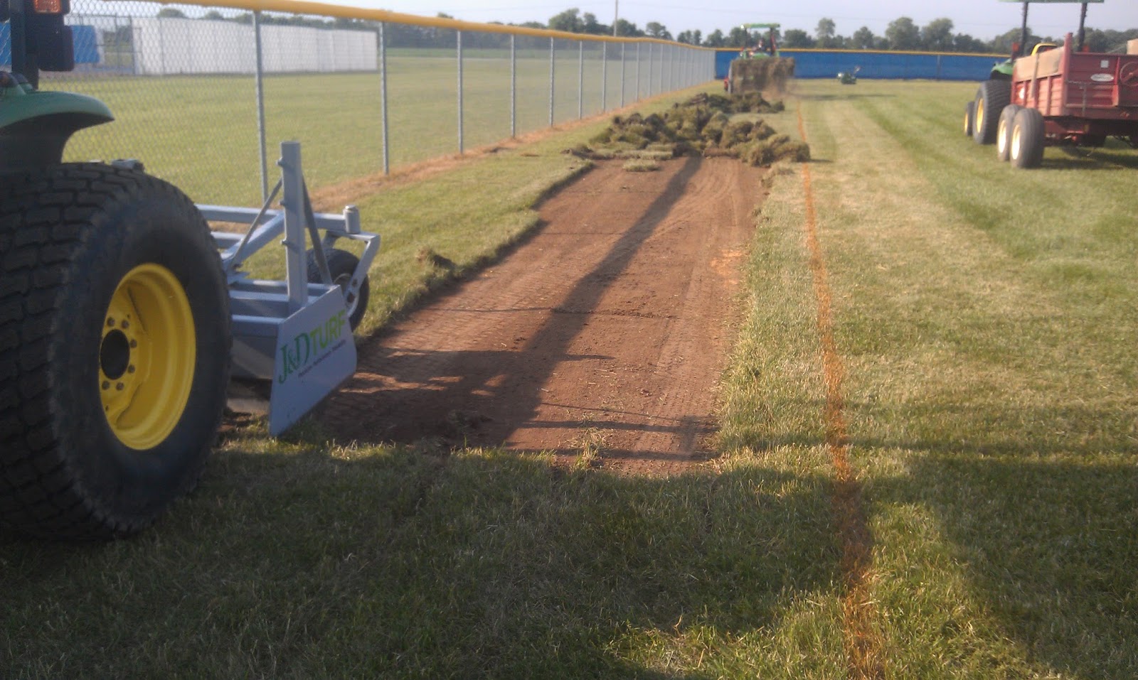 Smart Turf: A New Warning Track for Eastern Hancock Baseball
