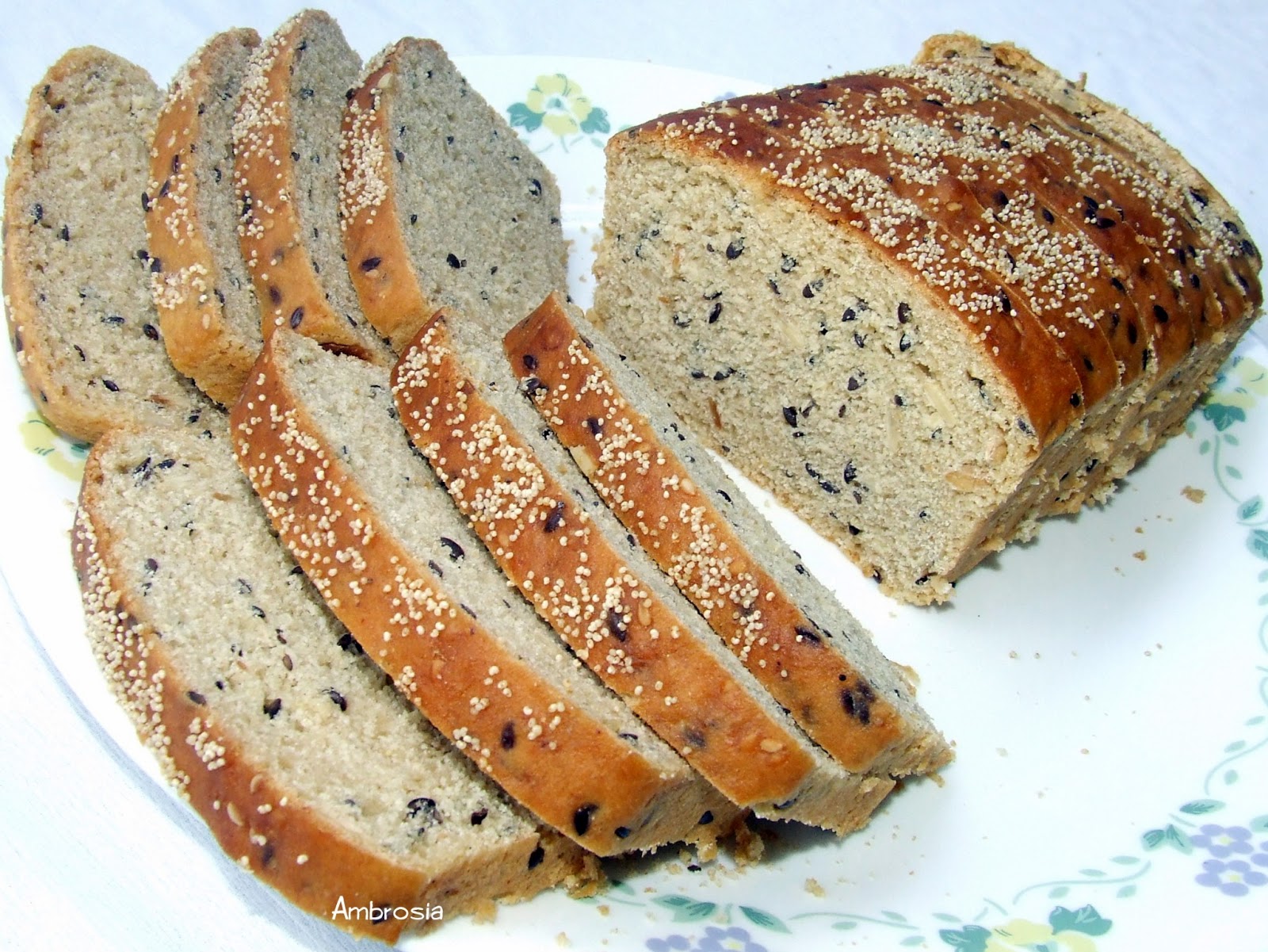 WHOLE WHEAT SEED BREAD | Ambrosia