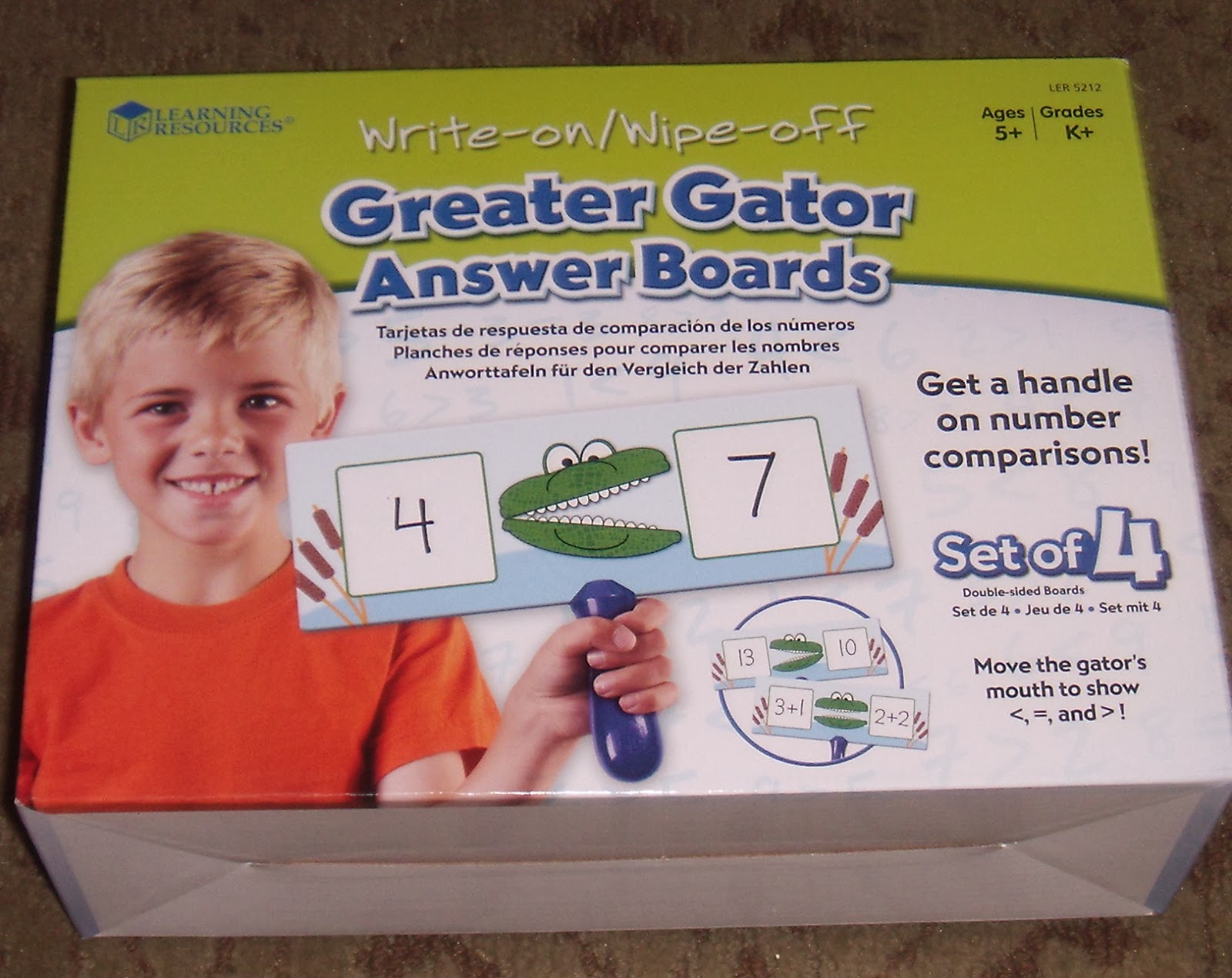 Mommie of 2: Greater Gator Answer Boards - Learning Resources Review ...