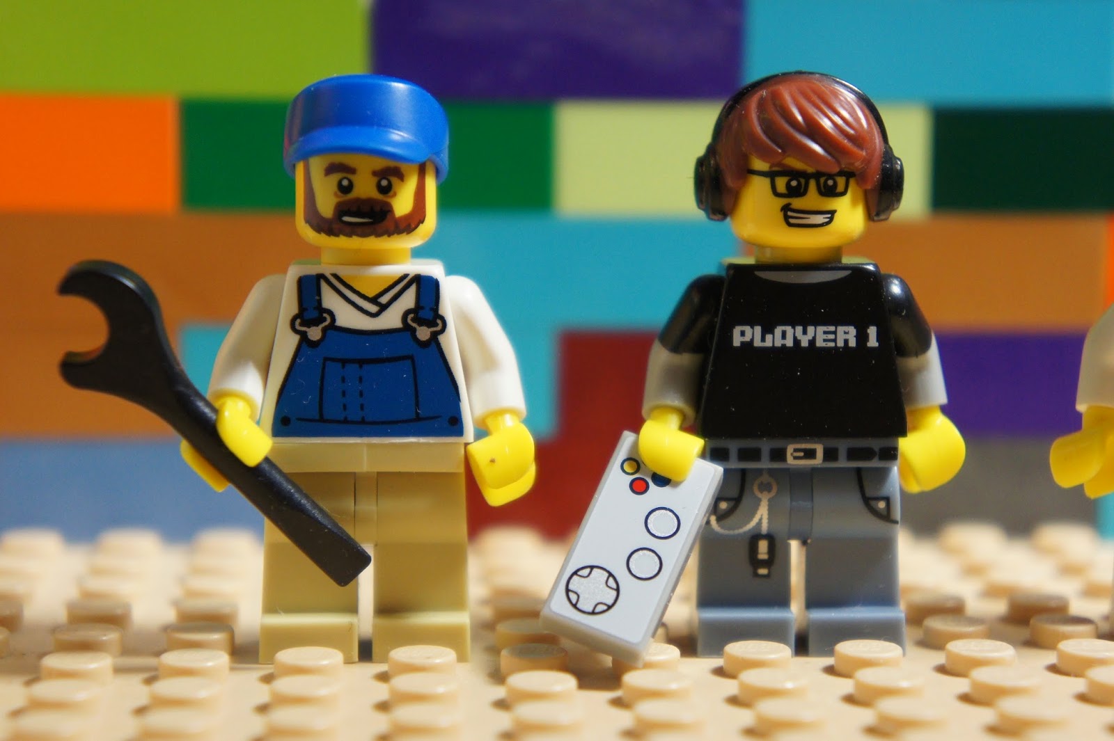 LEGO Bulk x4 Minifigures Workers Set - Nurse Mechanic Player Guy ...