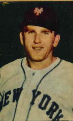 Long Time New York Giants Pitcher: Dave Koslo (1941-1942/ 1946-1953)