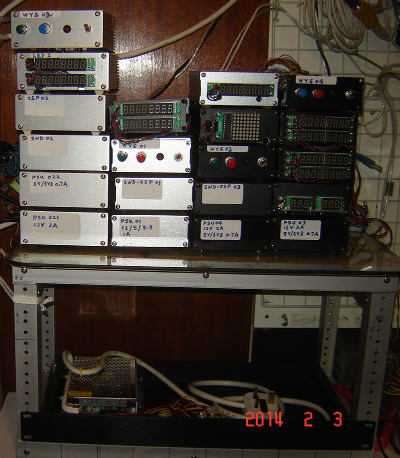 FongHeart: PSU 5V5A / 12V3A in 19" rack mount chassis