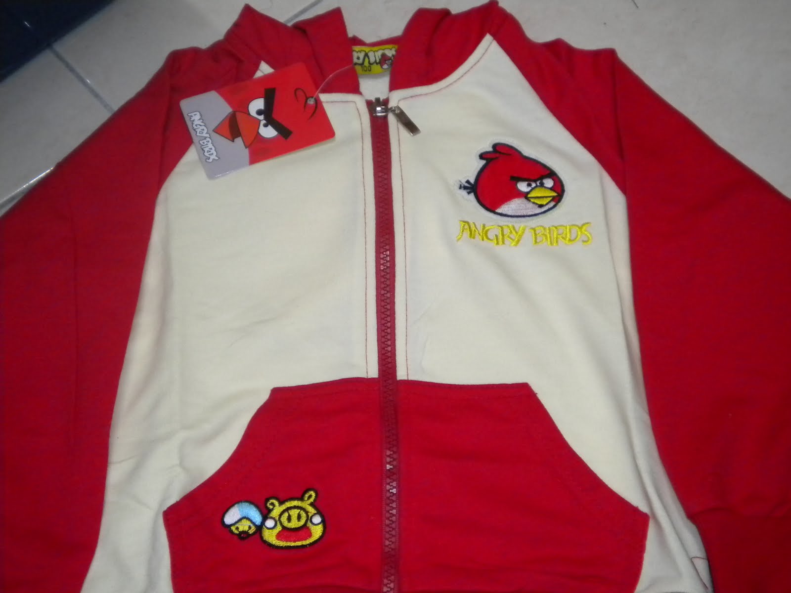 Jeswin Uniqq Enterprise: New Arrival - Angry Birds Jacket - 14 Nov 2011