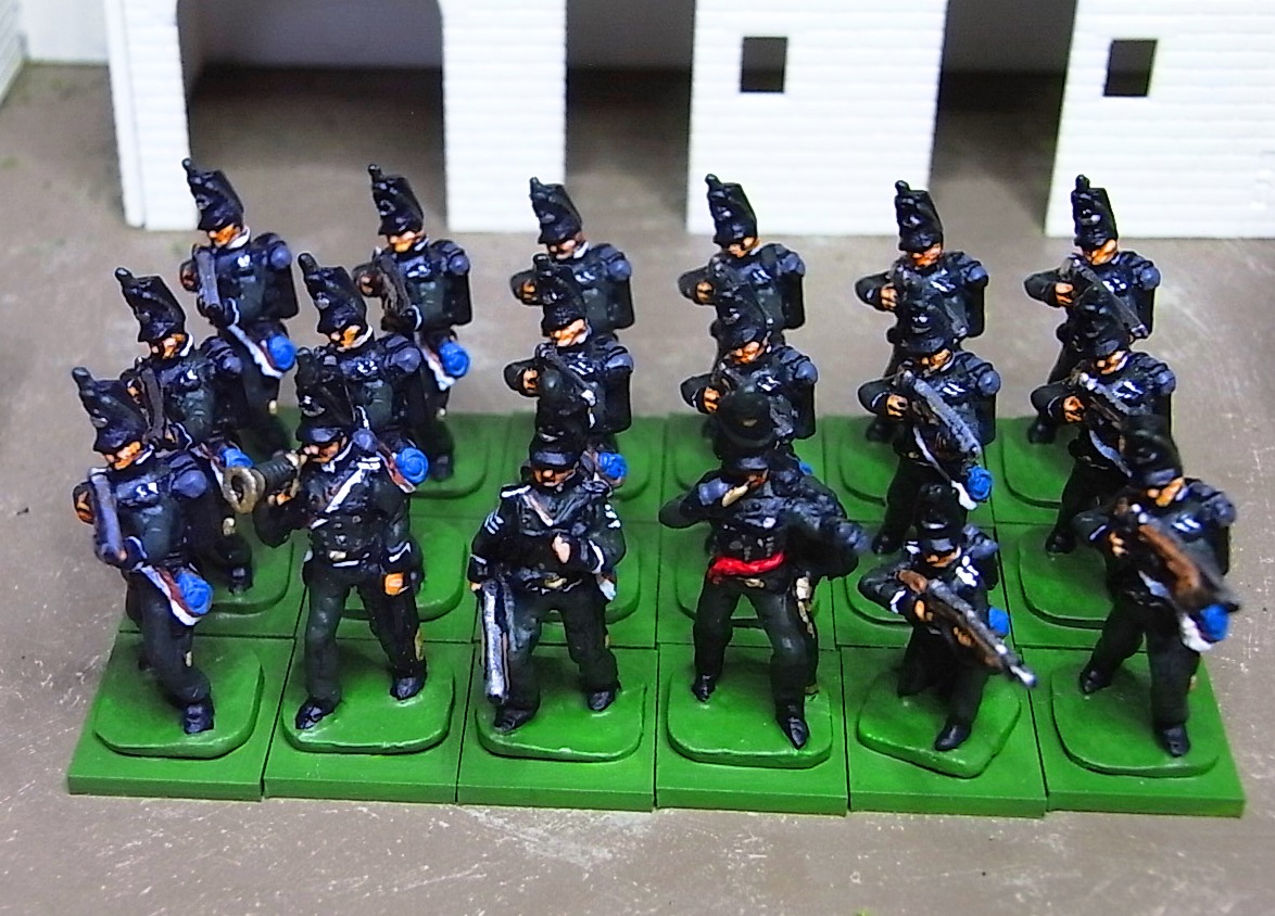 Hinton Hunt Vintage Wargame Figures: 95th Rifles