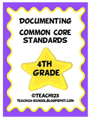 Common Core Standards - Documentation Kit | Teach123