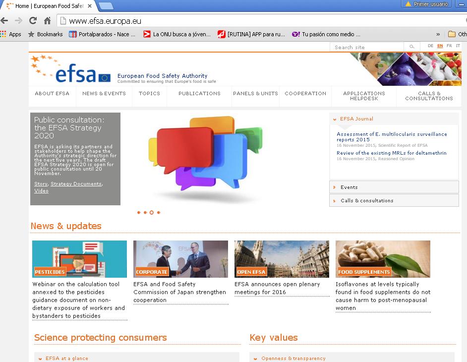 Europe Direct Región de Murcia: EFSA, la autoridad europea para la ...