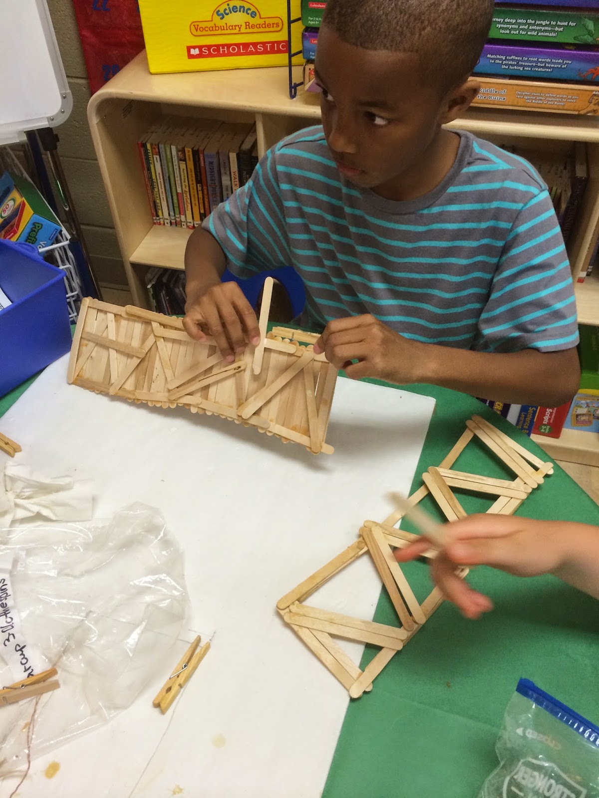 Room to Bloom in 3rd Grade: Bridge Building