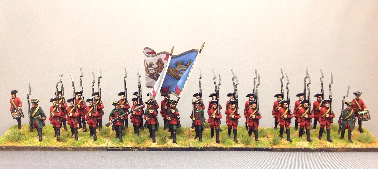 Der Alte Fritz Journal: Russian Musketeers on Parade