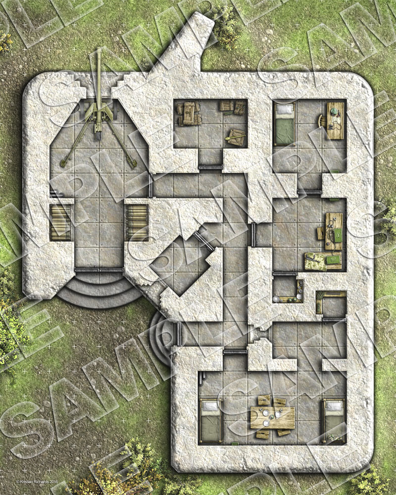 The Crooked Staff Blog: WWII Combat Map 01