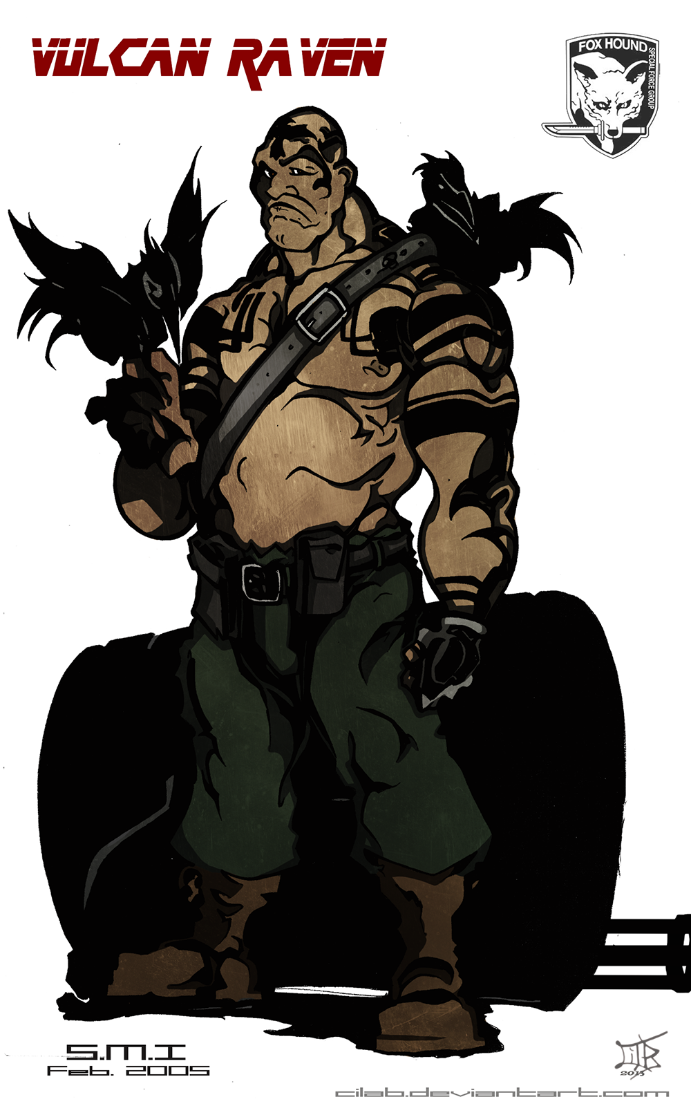 Cedric Lab: Liquid's FoxHound Unit - Metal Gear Tribute