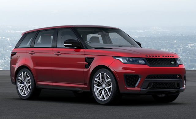 Land Rover Range Rover Sport SVR (2014 à 2017) - Couleurs