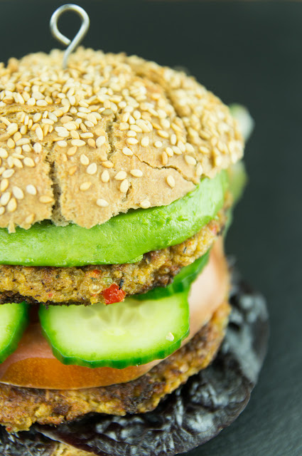 clean strong minimalist: vegetarische Burgerpatties aus Sellerie