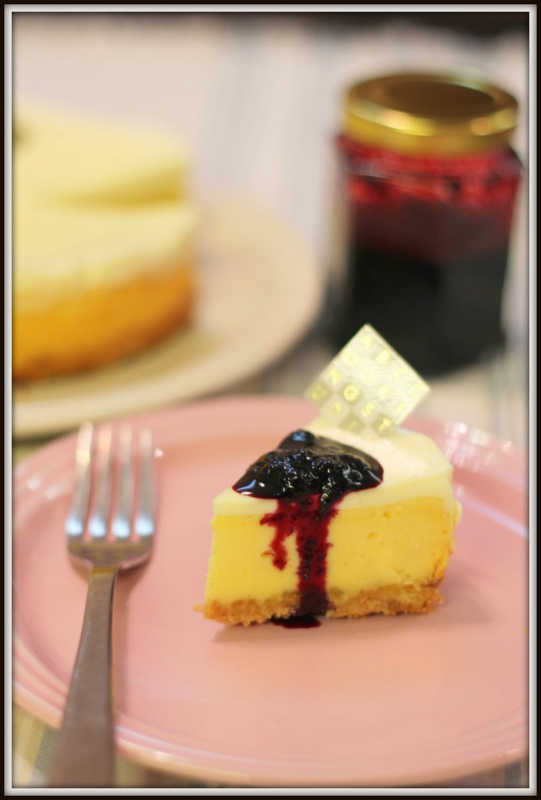 Winnie's Kitchen Works : ABC 課程習作 -- Double Cheese Cake