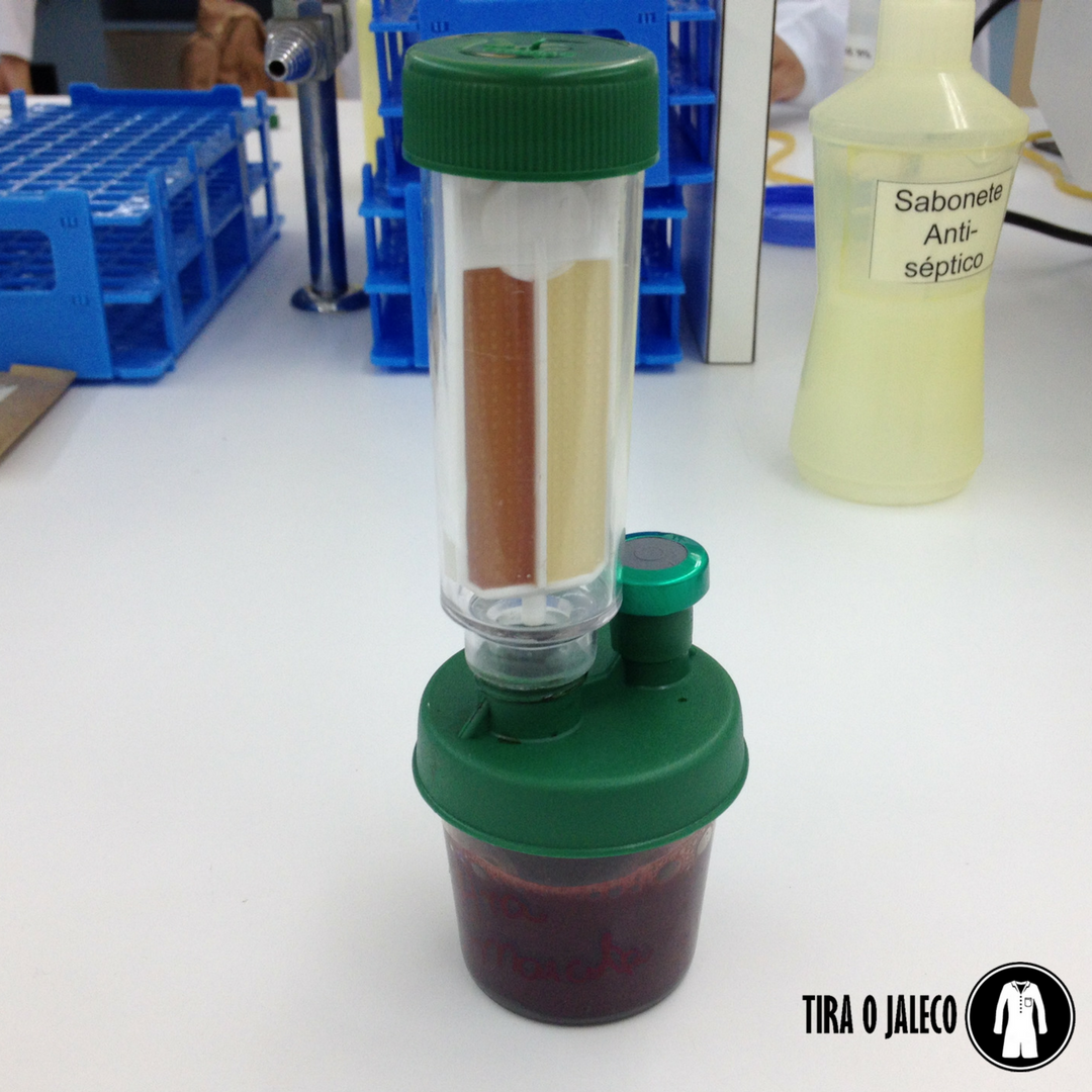 Hemocultura - Sistema Hemobac Trifásico (Probac do Brasil®) - Tira o Jaleco