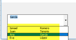 VBA: Mostrar segunda columna en Combobox | EXCEL FORO: Un blog de Excel