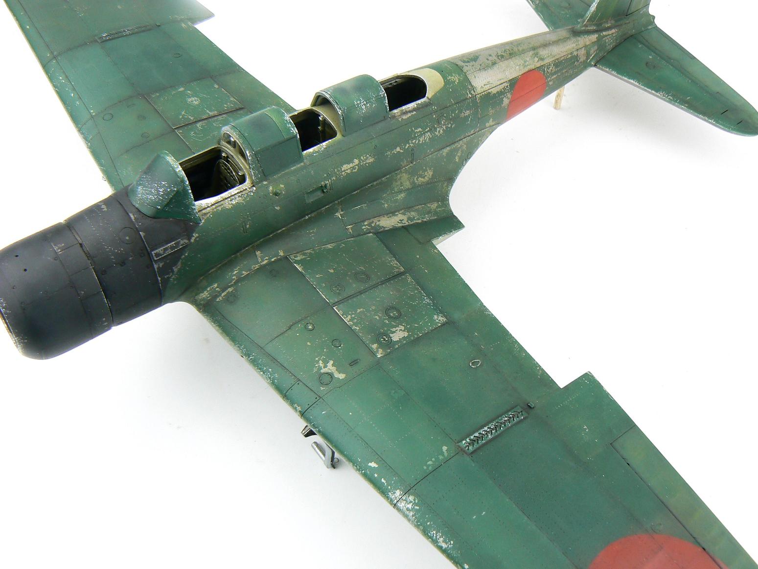 Haggis Models: Hasegawa B5N2 Kate Part 6 - Weathering with oils