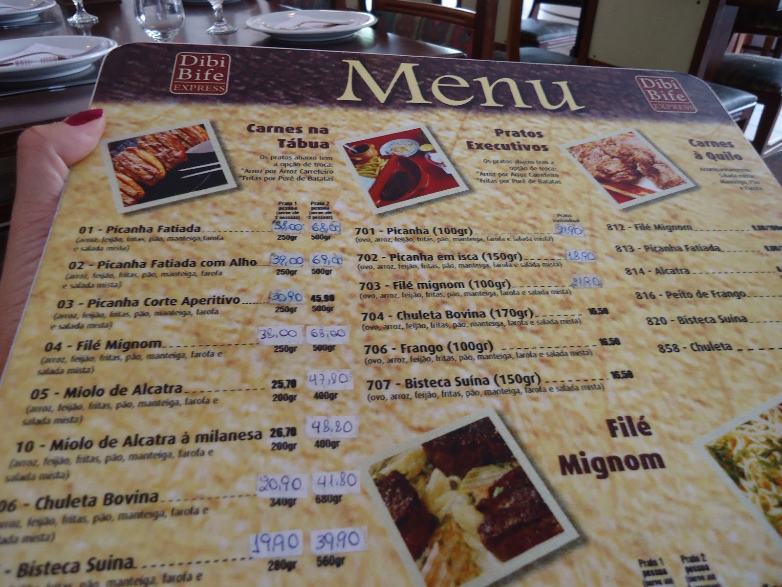 Menu Floripa: Dibi Bife