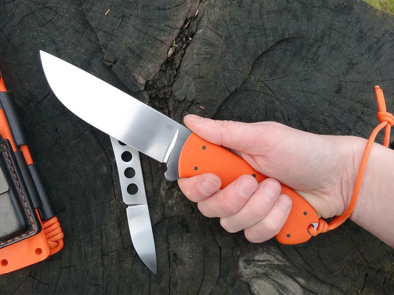 Andrzej Woronowski Custom Knives: Orange Survival Set (Part 5) End of ...