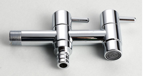 austin cubed: modern outdoor bibs/faucets/spigots/fountains/hydrants