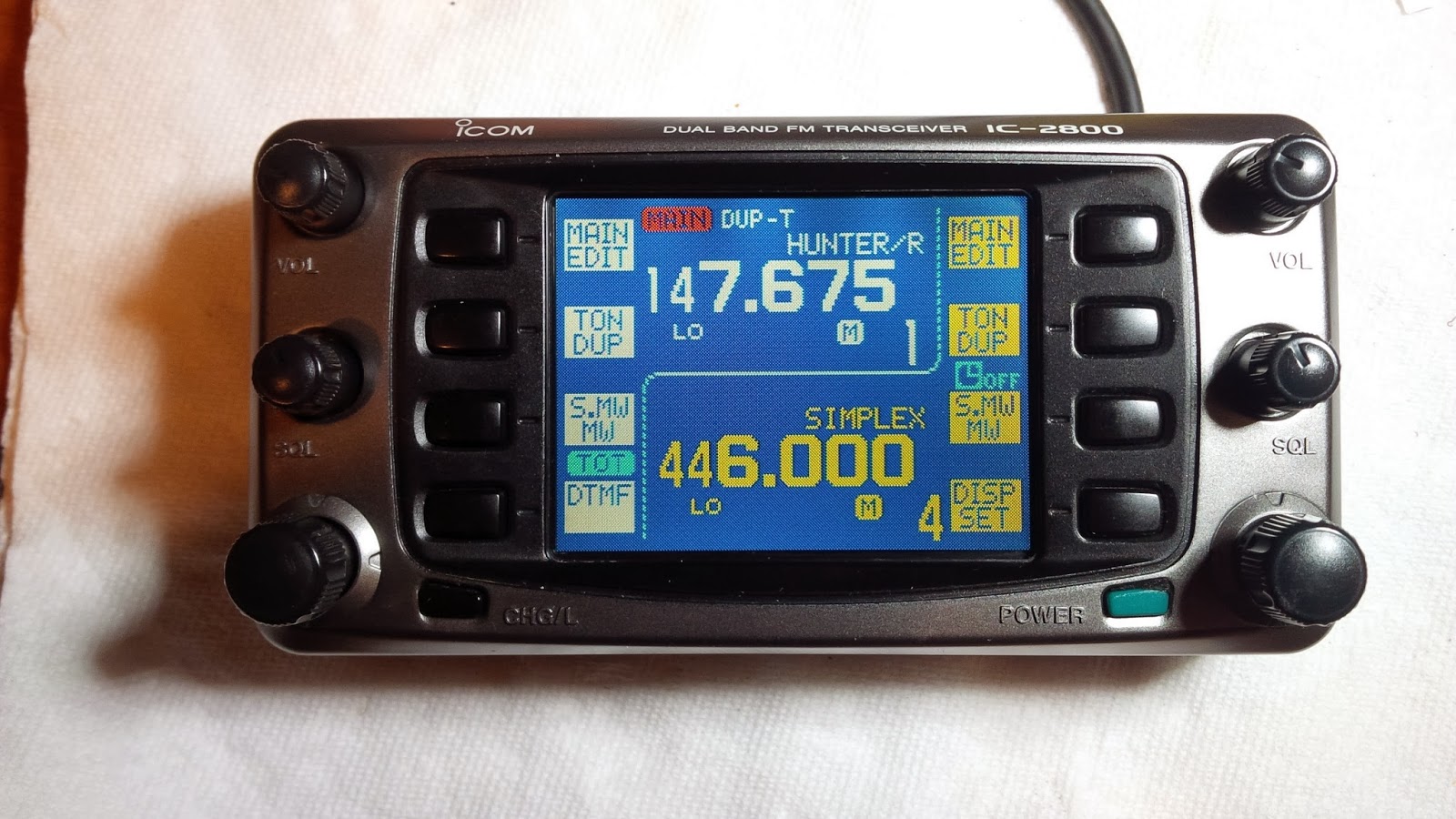 K0DYS Radio Adventures: Repair a Icom IC-2800H control head and replace ...