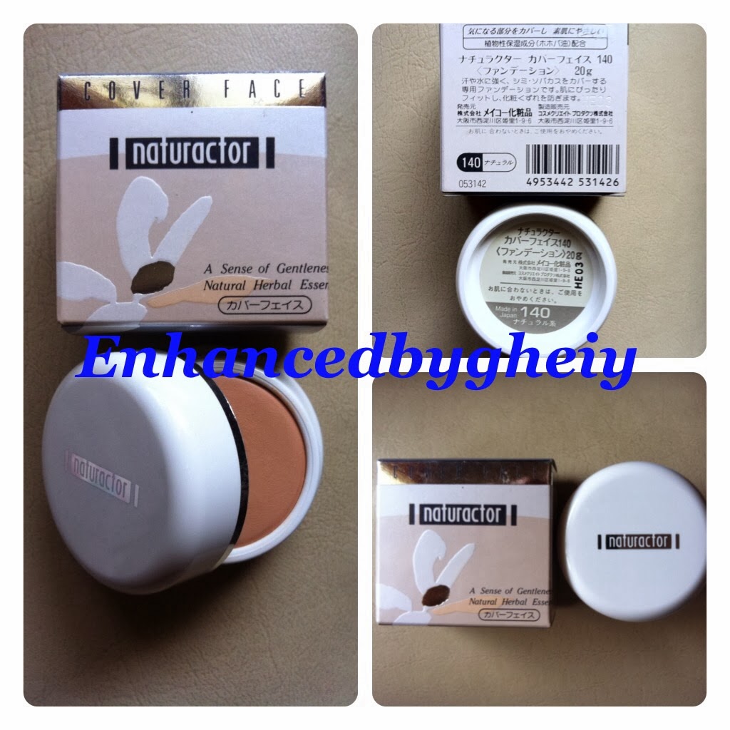 Enhancedbygheiy Product Reviews: Product review on Naturactor Cover Face