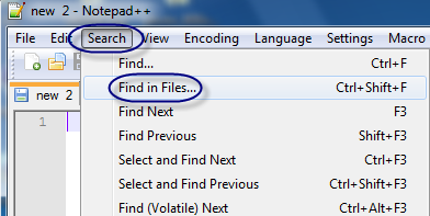 WeB LoG'S JuUiER: Find & Replace words in mutiple files by Notepad++