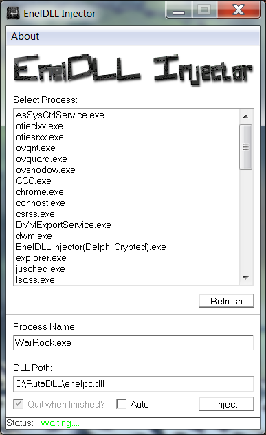 UN TAL 4N0NYM0US EN EL PC: HackShield Pro K.O. EnelDLL Injector