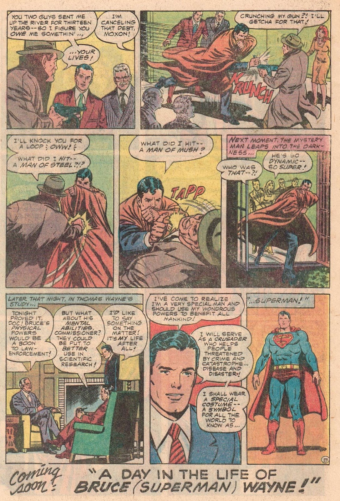 The Dork Review: DC Just Imagine: Bruce (Superman) Wayne