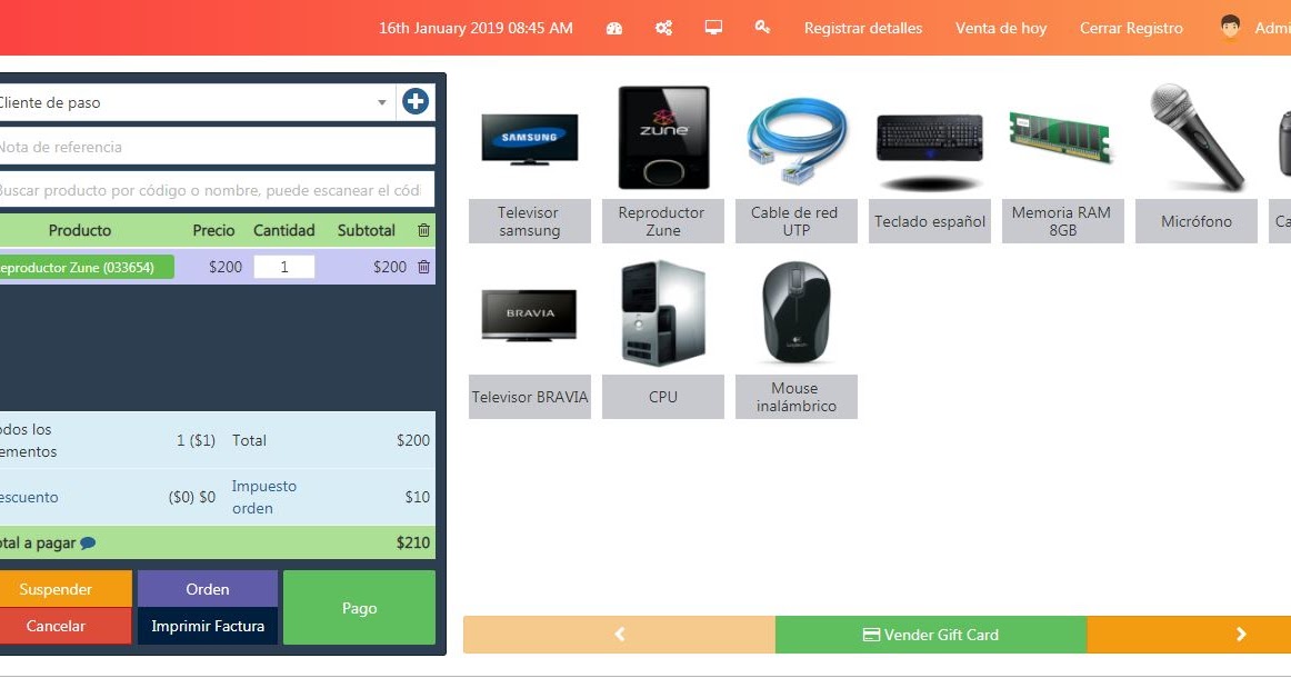 Manual Sistema de Ventas - Monaco POS desarrollado en CodeIgniter - AnthonCode Xpress