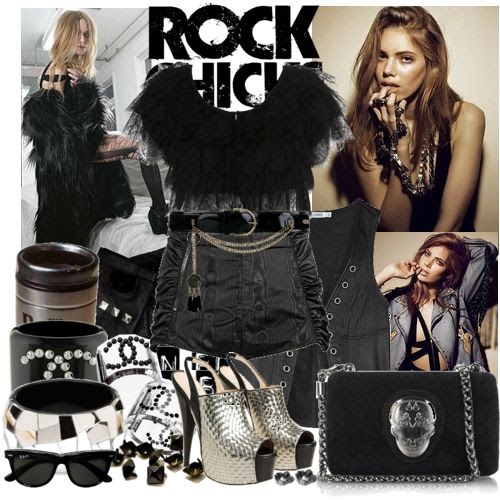 M.A.C.(moda,arte,cultura): Rock chic style!