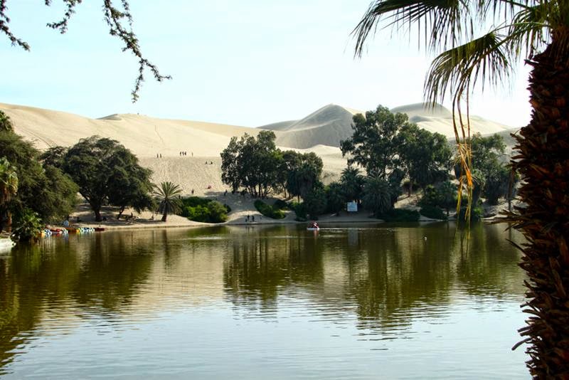 Huacachina Oasis in Peru