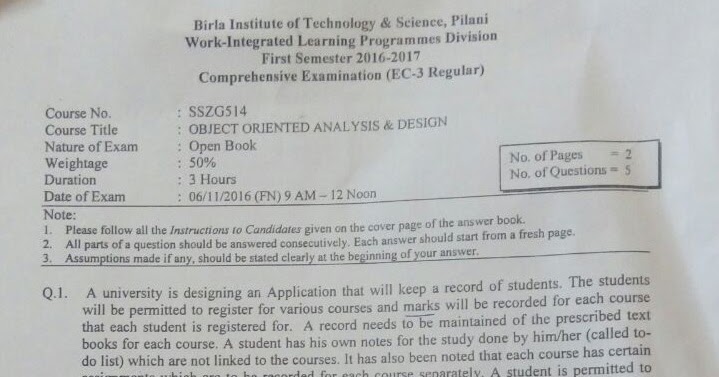 Coding Tech Life Object Oriented Analysis And Design Comprehensive