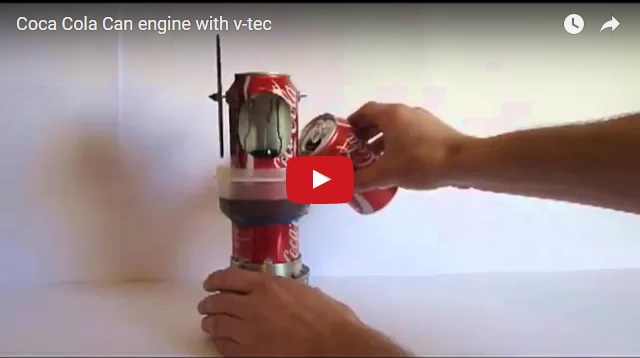 Watch Video: Coca Cola Can Engine. | Electrical Engineering Blog