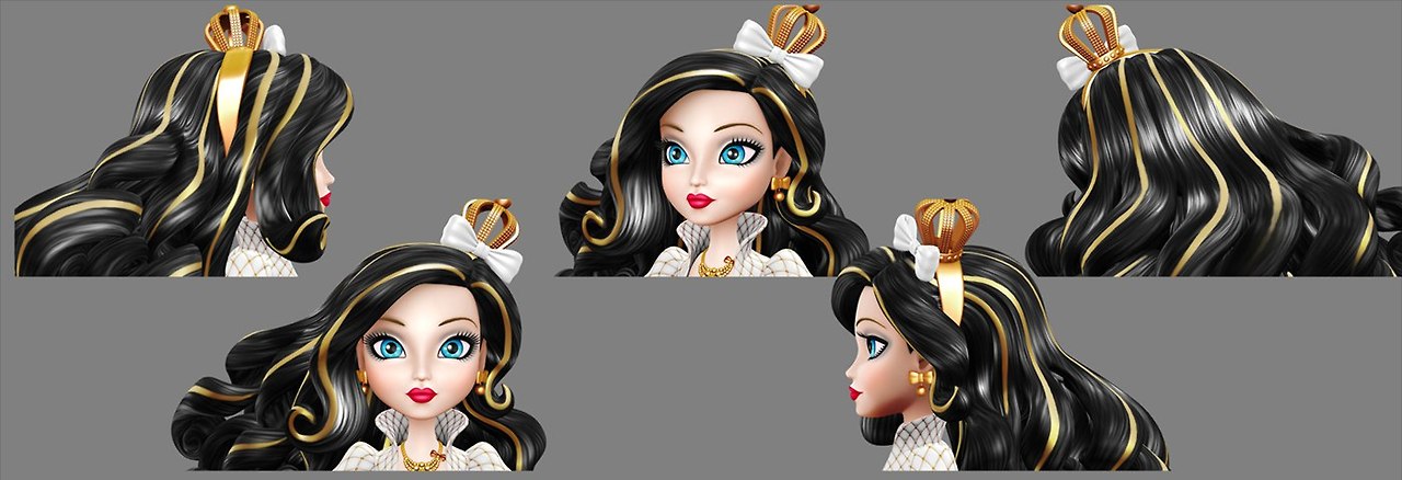 Ever After High-Pretty: Concepts de Apple White para Monster High The ...