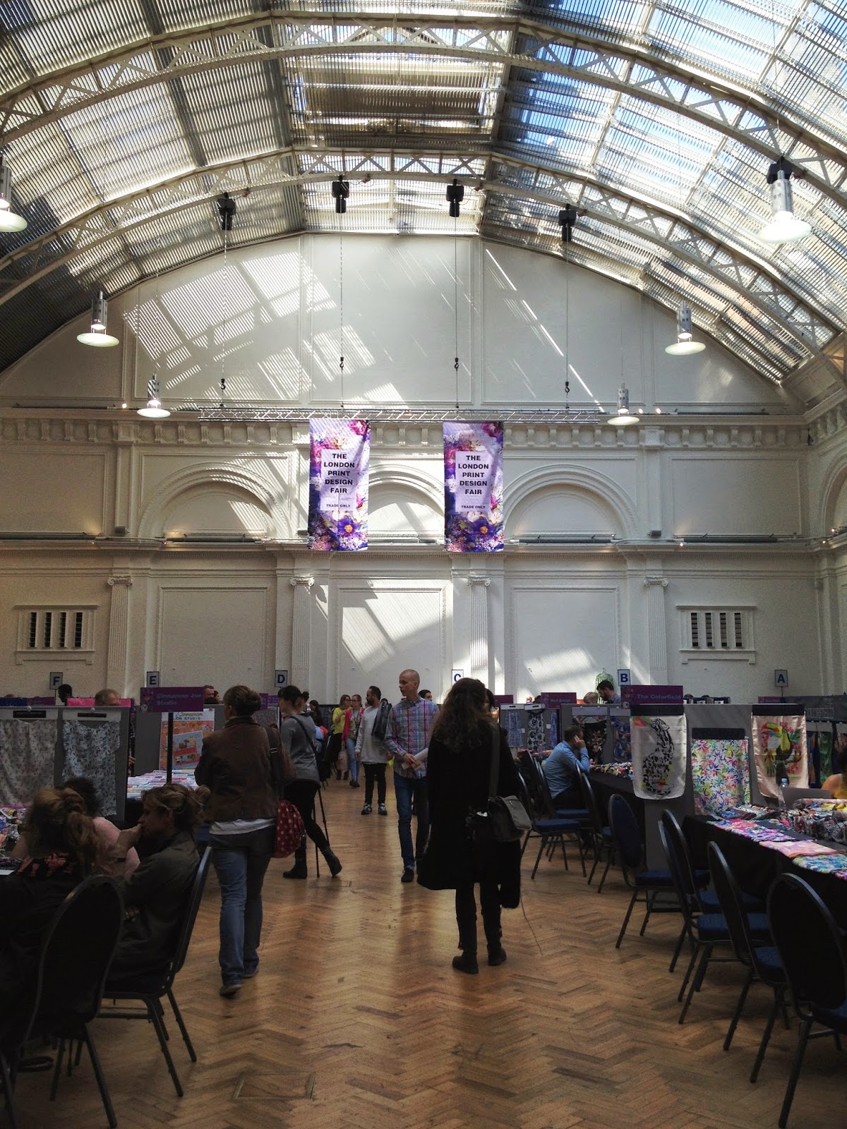Enchanted Textile Design: The London Print Design Fair with UK surface ...