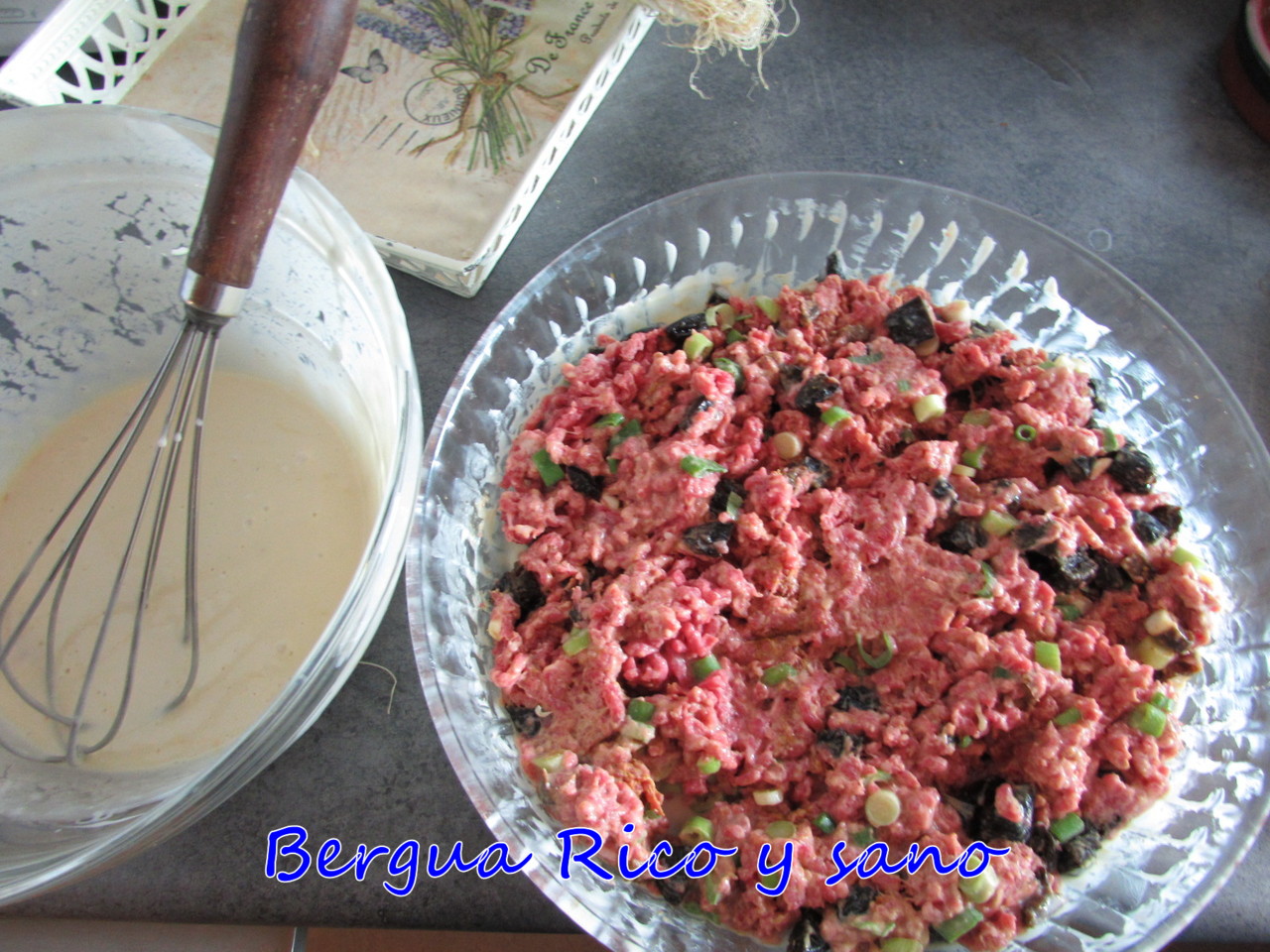 Bergua Rico y sano: Pastel congoleño de ternera: Babute