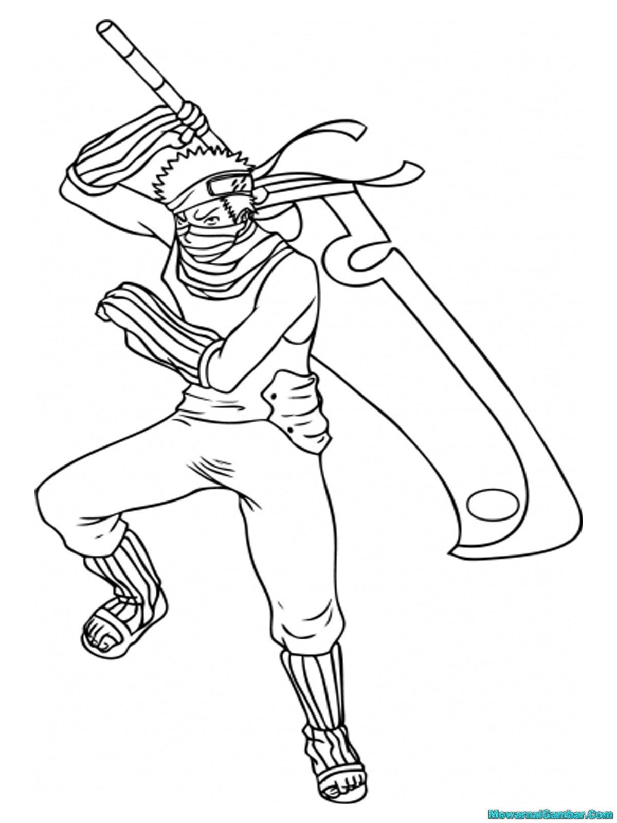 22+ Gambar Mewarnai Naruto Terbaru, Inspirasi Spesial!