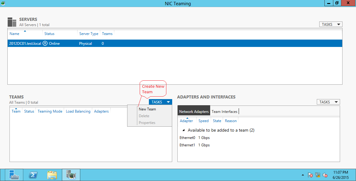 Make It Simple Systemadmin: NIC Teaming in Windows Server 2012