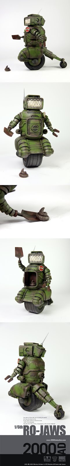 INSIDE THE ROCK POSTER FRAME BLOG: 2000 AD RO-JAWS BY 3A On sale tonight