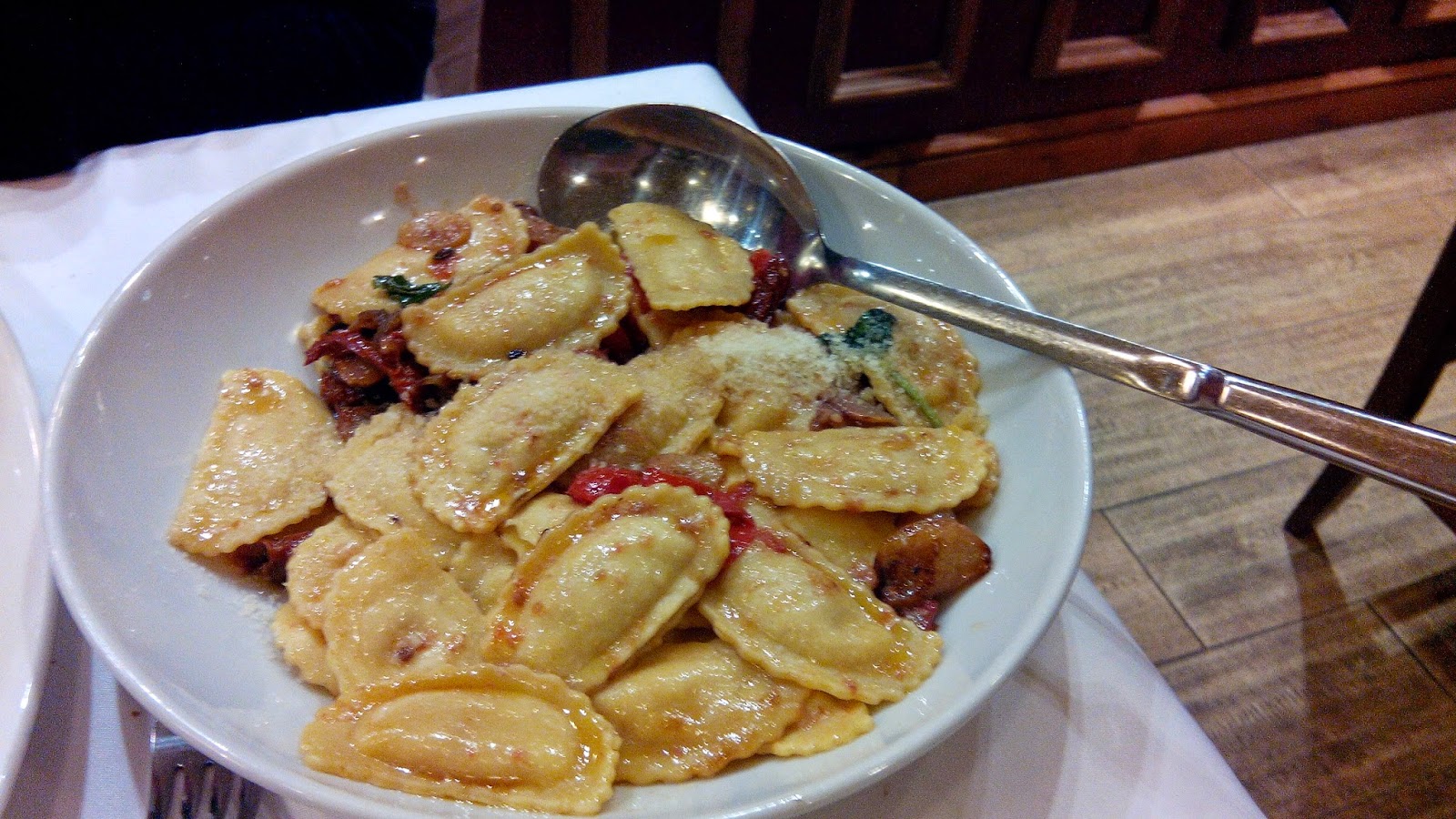 Ir a comer o que te echen de comer: Restaurante ``La Tagliatella´´