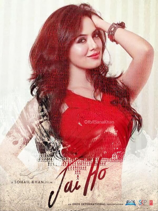 Sana Khan gets two back-to-back posters of 'Jai Ho'