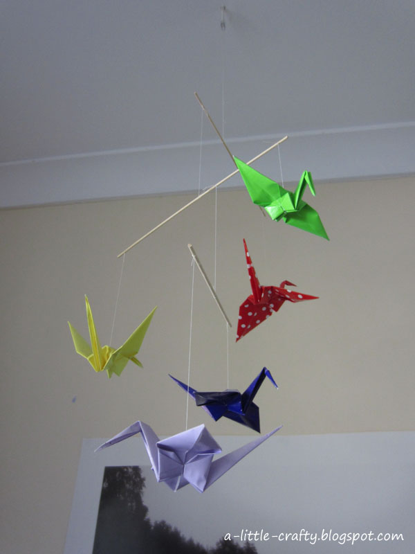 A Little Crafty Paper Crane Mobile Tutorial a-little-crafty-paper-crane-mobile-tutorial