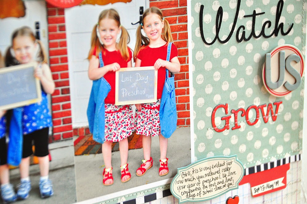 Blessed Scrapper: Gossamer Blue: Watch Us Grow