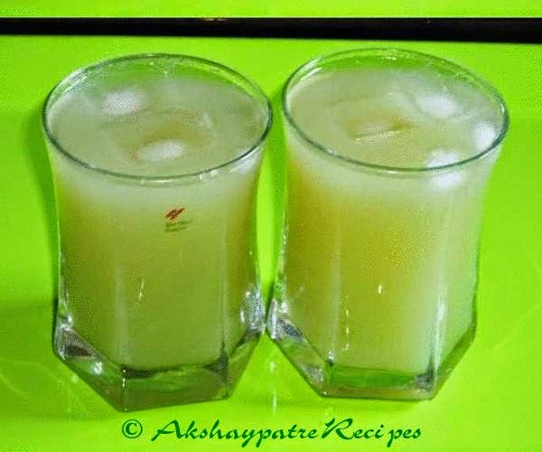 Vidyas Veg Recipes: Drakshi sharbat recipe - How to make grapes sharbat