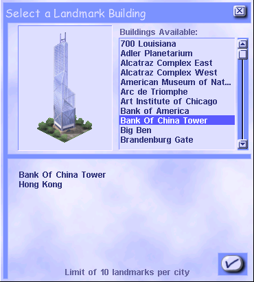 Hong Kong in video games 電玩香港: Bank of China Tower