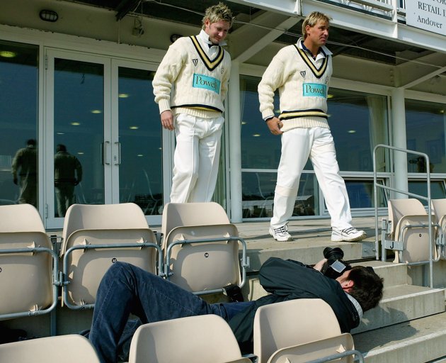 Cricket Gloden Moments: Shane Warne and Michael Clark Cricket Gloden Moments: Shane Warne and Michael Clark
