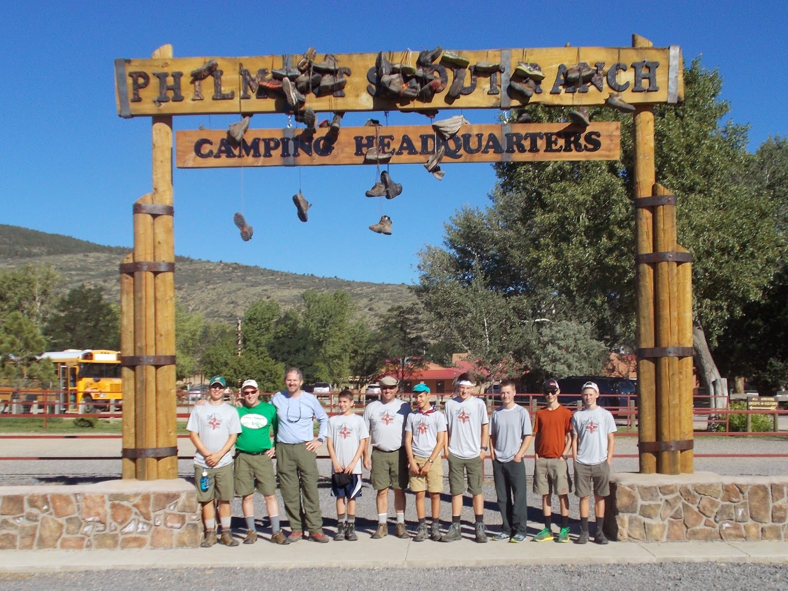 scott's ravings: Philmont Scout Ranch - Day Zero - Base Camp