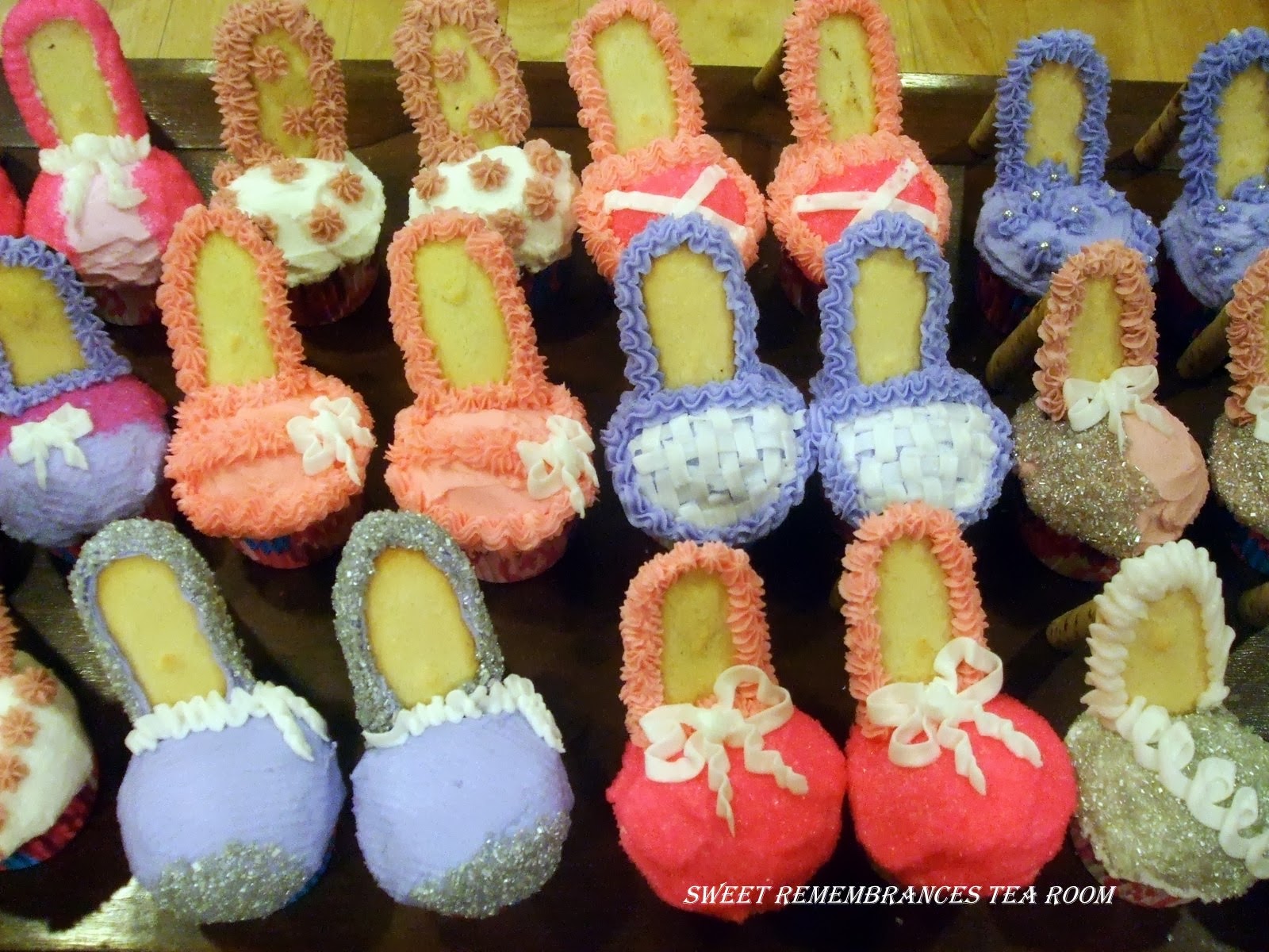Rosemary's Sampler: High Heeled Cupcake Shoes